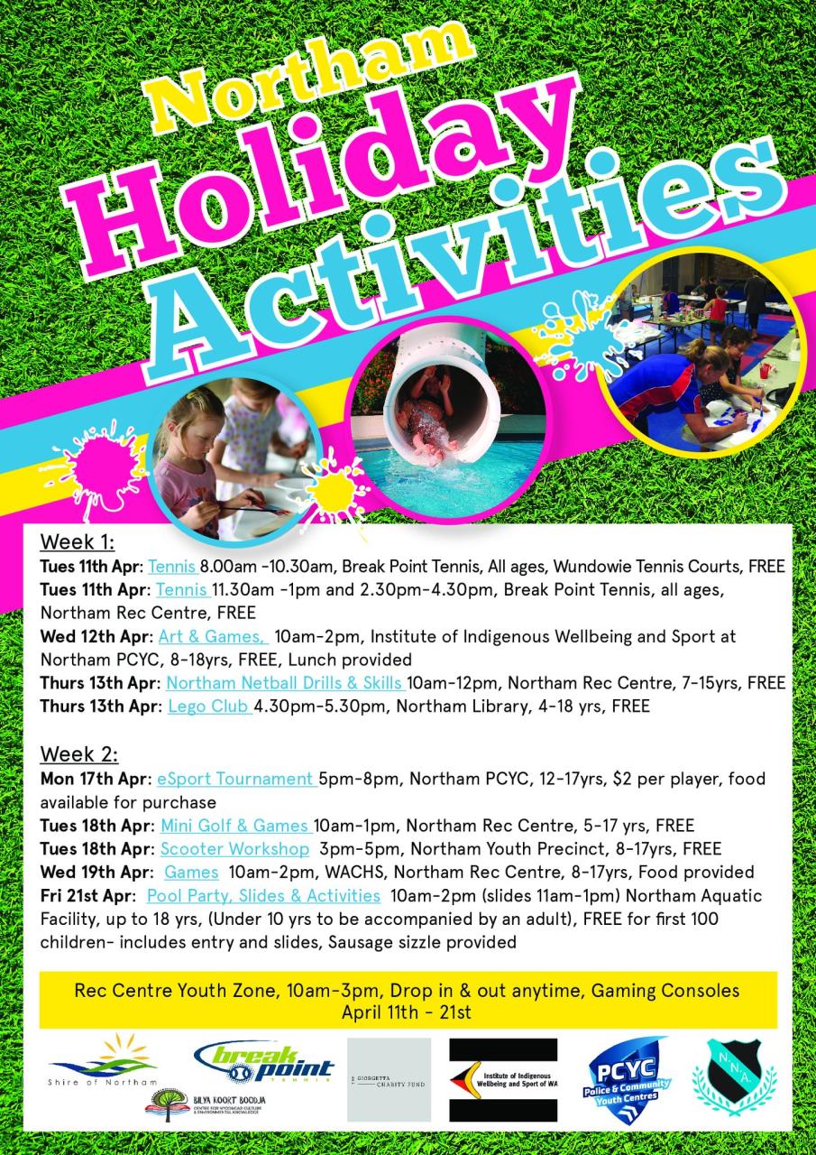 April Events and Activities in Northam » York Visitors Centre