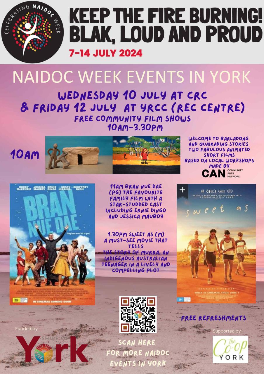 NAIDOC Week - Free Community Film Shows - York CRC » York Visitors Centre